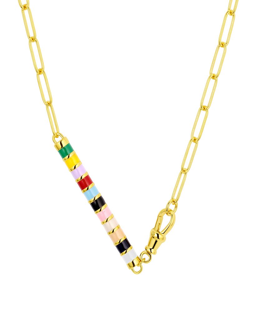 In My Eras Era, JR x Kelsey Klos Enamel Barrel Chain with Swivel Clasp ...
