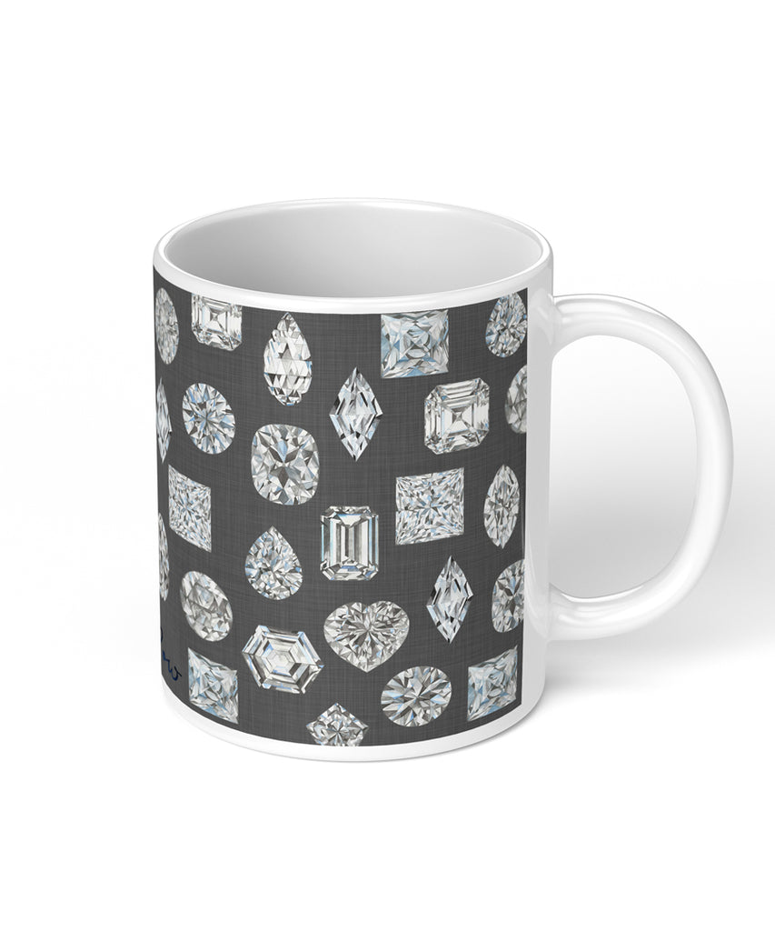 Linen Diamond Coffee Mug – Juler's Row