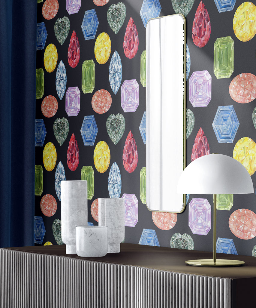 Fancy Color Diamonds Wallpaper – Juler's Row