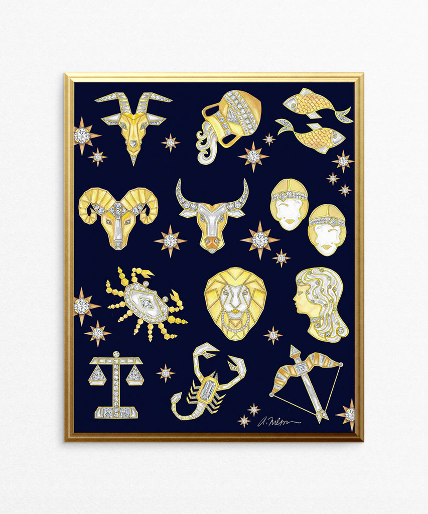 Zodiacs on Paper – Juler's Row