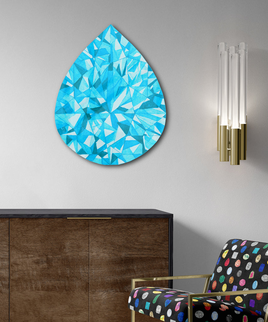 Blue Topaz on Acrylic – Juler's Row