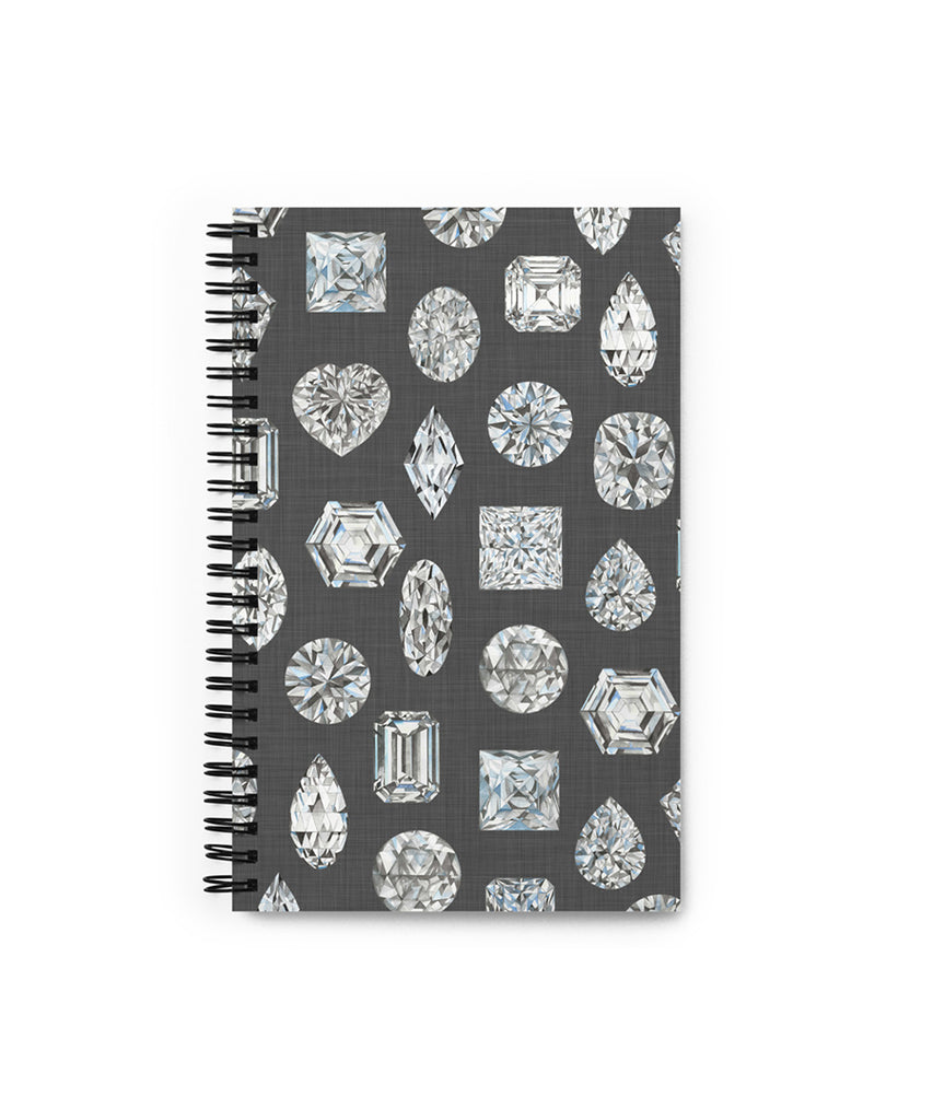 Diamond Shapes Spiral Notebook – Juler's Row